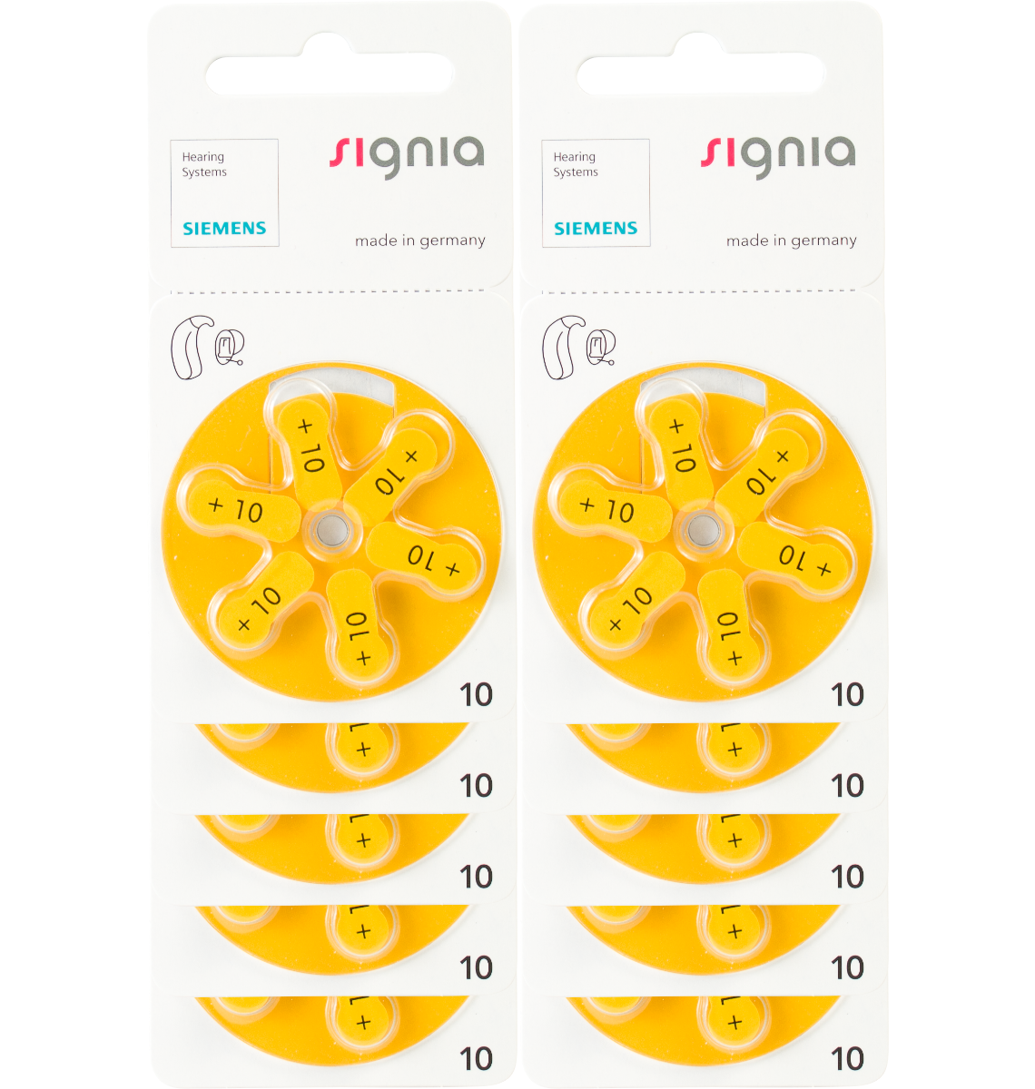 10 x Signia 10